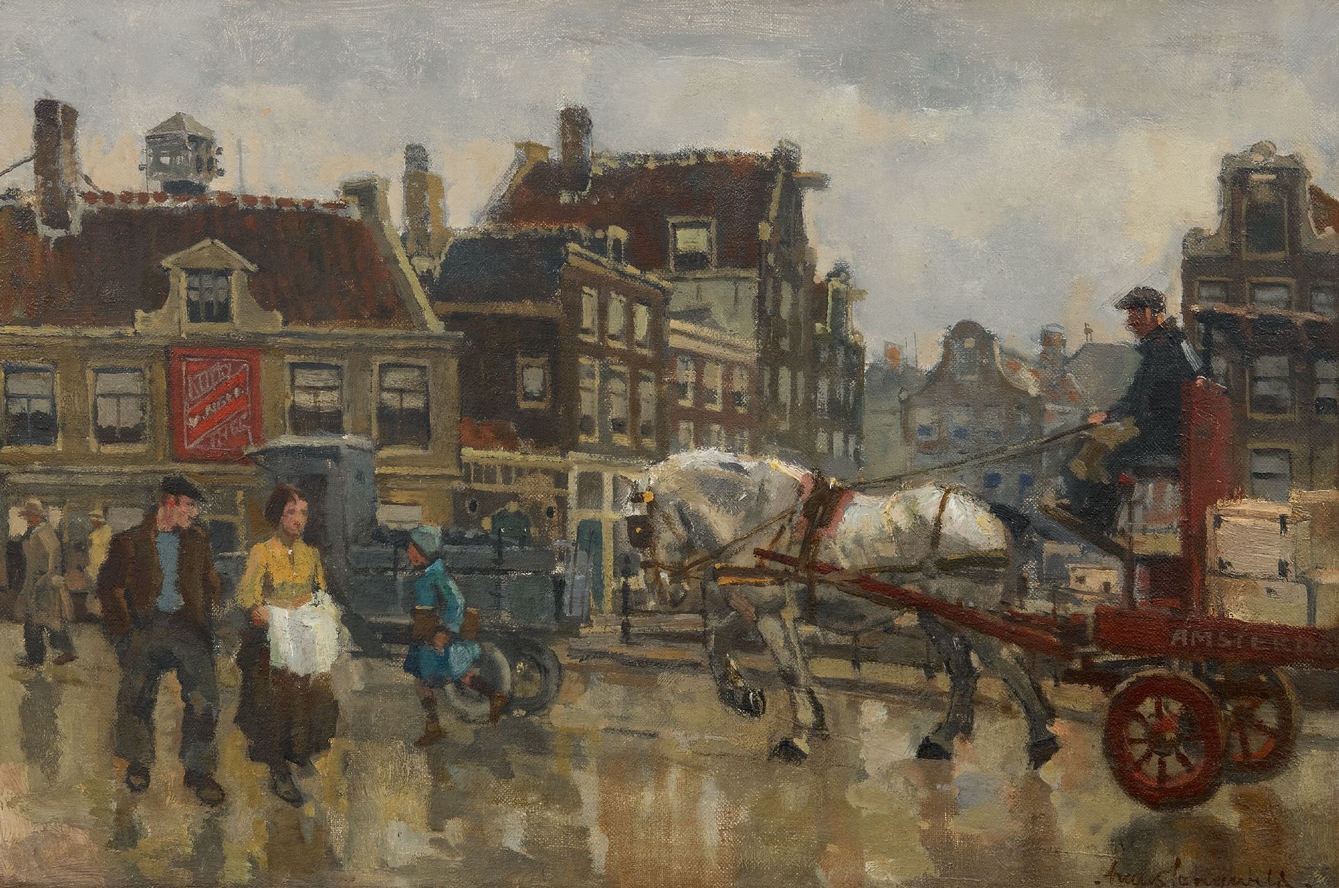 Frans Langeveld (1877-1939) Gemälde zu Verkaufen